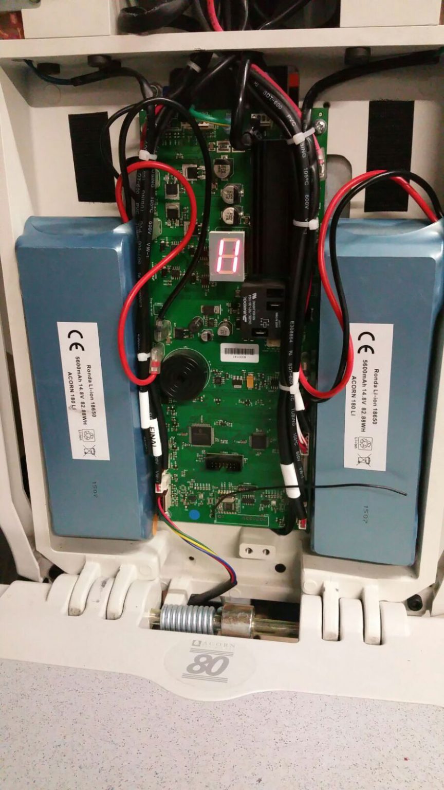 Acorn 180 curved li ion type stairlift batteries X 2 - A1 Stairlift Spares