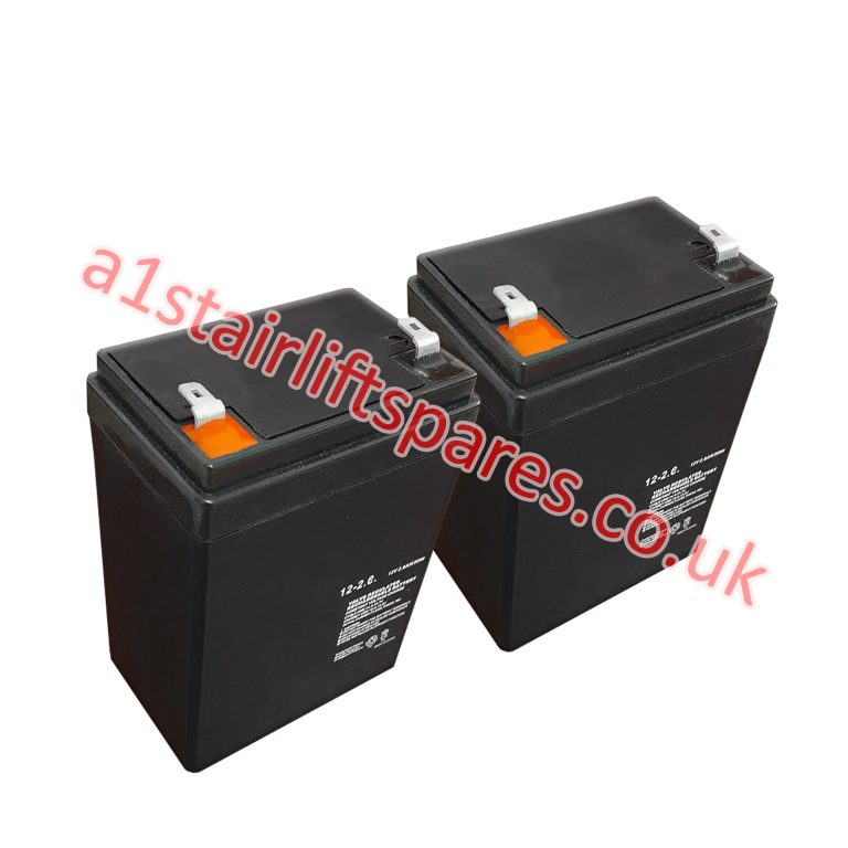 Minivator / Handicare 1100 official batteries - A1 Stairlift Spares