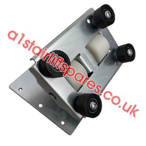 Handicare / Minivator 950 Slide Track Bracket & Roller Assembly - A1 ...